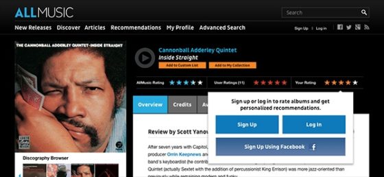 AllMusic | la base d'archivage musicale la plus importante au monde