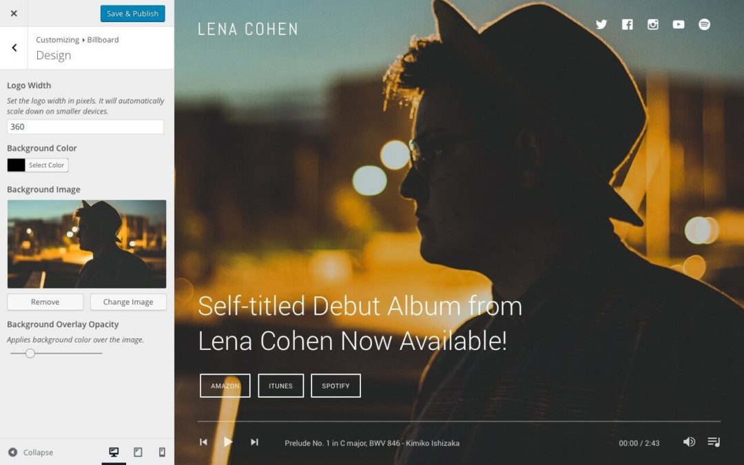 Audiotheme | avis sur les thèmes musicaux - Dream it yourself musician