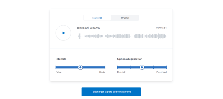 Mixea : le mastering par Distrokid | Avis sur le service